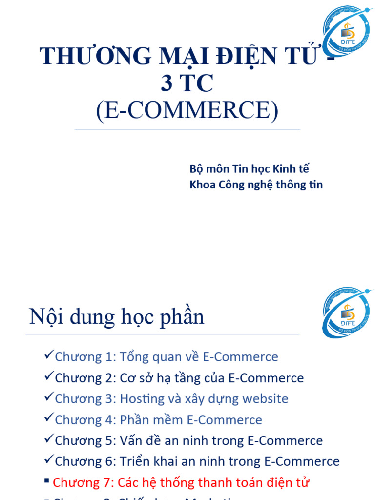 07-Cac He Thong Thanh Toan Dien Tu | PDF