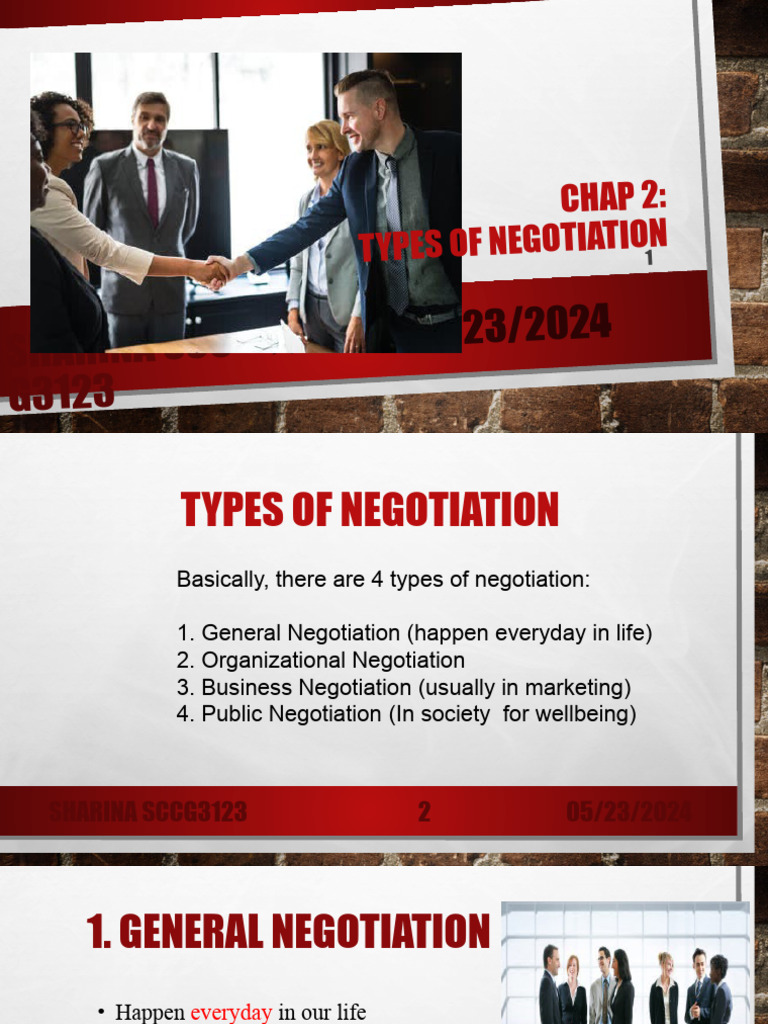 Chap2 Types of Negotiation (Ok) | Download Free PDF | Negotiation | Goal