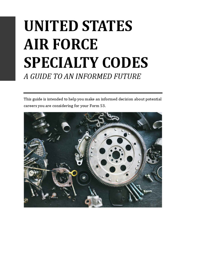 Afrotc Afsc Guide | PDF | Military | Military Science
