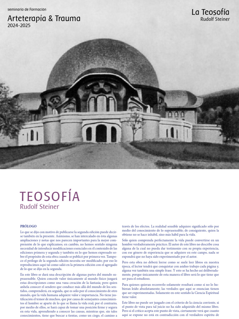 A&T - TEOSOFÍA 2 Edición - 2024-2025 PDF | PDF | Percepción | Conocimiento