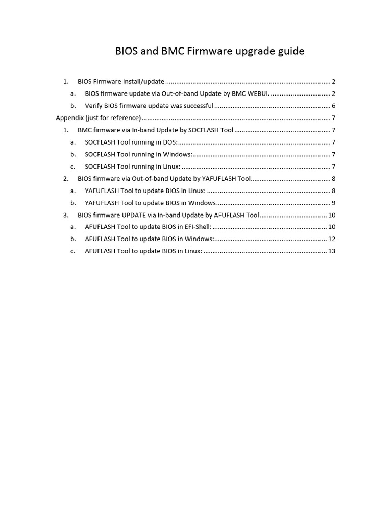 BIOS Firmware Upgrade Guide | PDF | Bios | Microsoft Windows