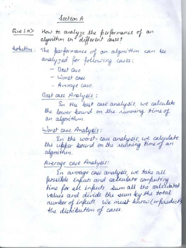 Daa Kcs 2021-22 Aktu QP Solution | PDF