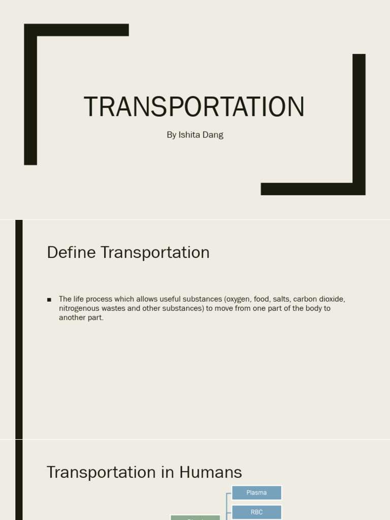 L-1C Transportation | PDF | Heart | Atrium (Heart)