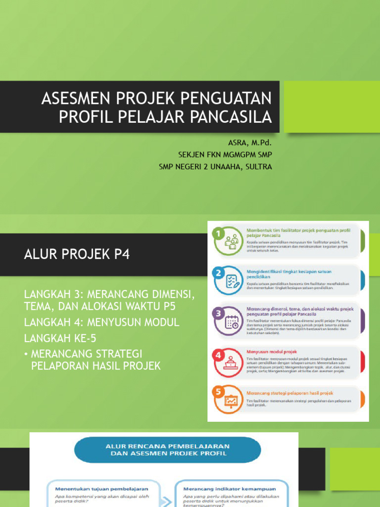 Asesmen Projek Profil | PDF