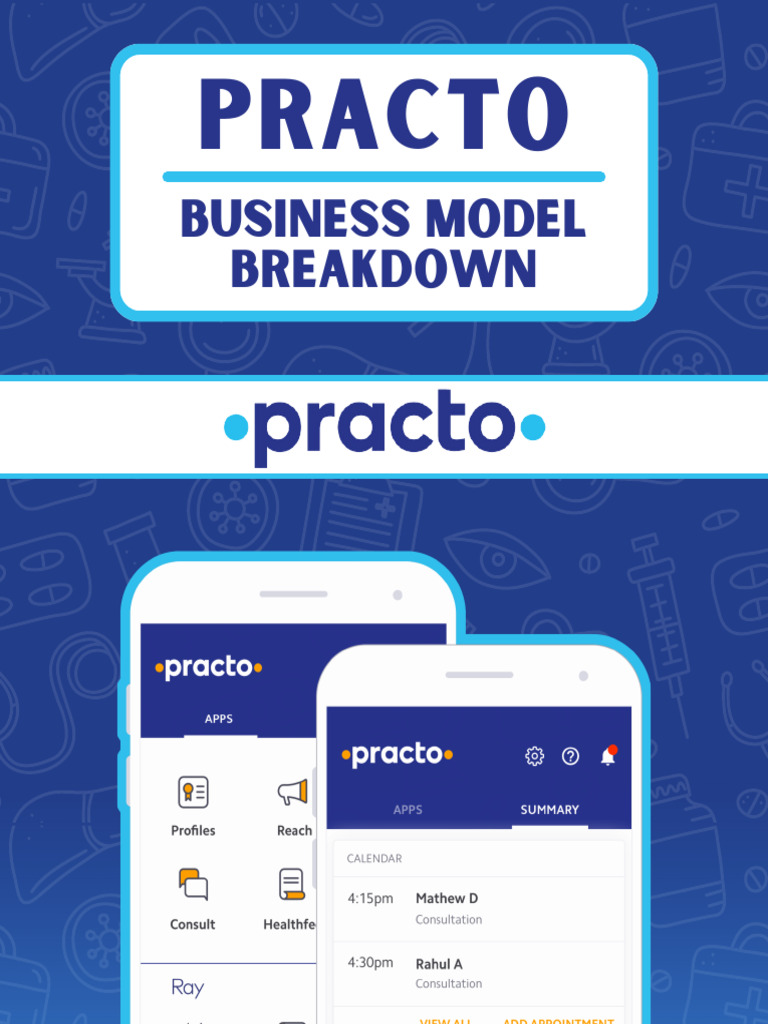 Business Model Breakdown Practo | PDF