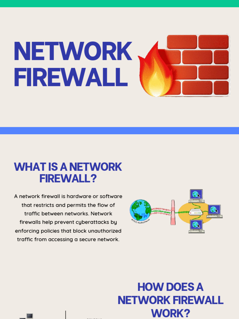 Network Firewall | PDF | Firewall (Computing) | Security