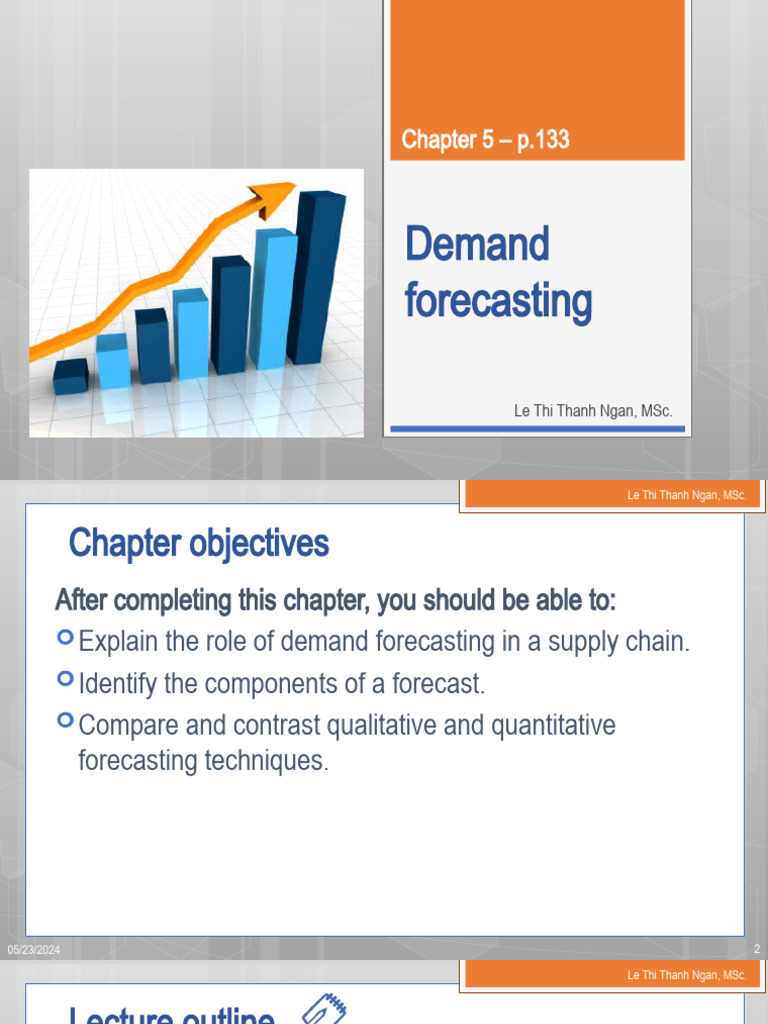 Chap 5 - Demand forecasting | PDF | Forecasting | Analysis