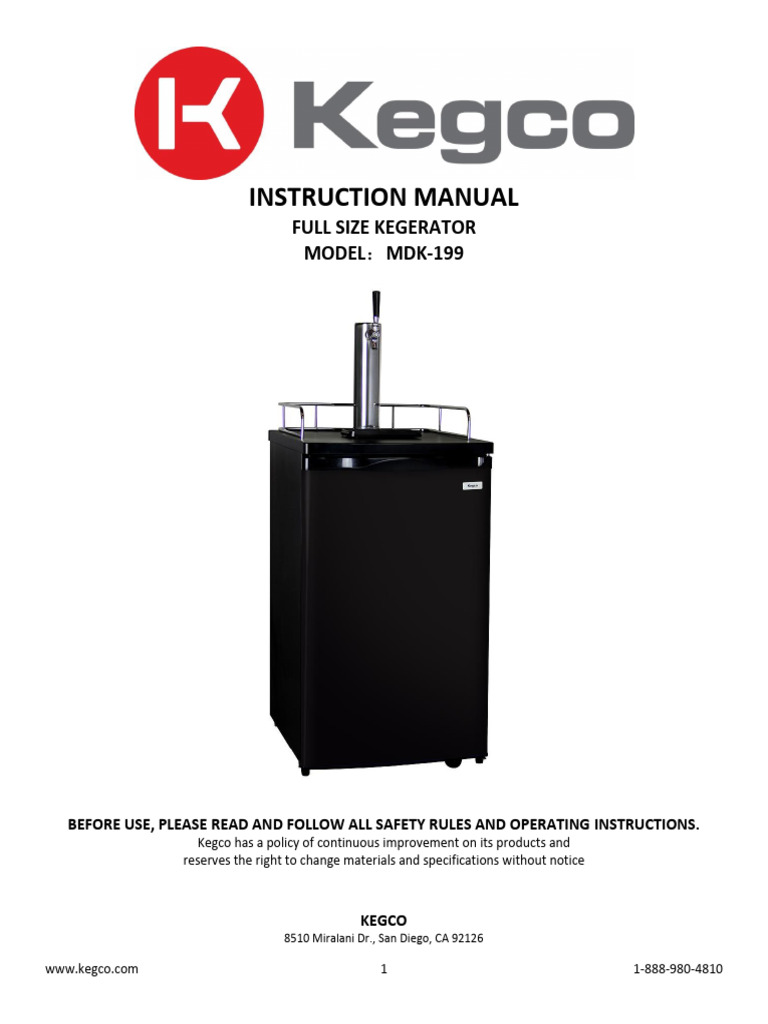 MDK-199-manual | PDF | Manufactured Goods