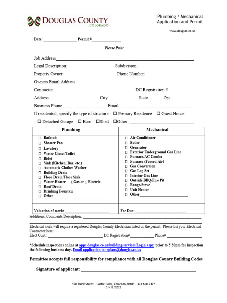 Mechanical - Plumbing Permit App | Download Free PDF | Plumbing | Toilet