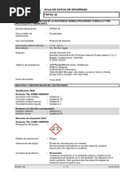 Hoja de Seguridad Vortexx Ecolab | PDF | Residuos