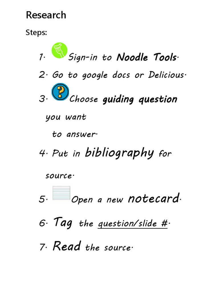 Noodle Tools Research Guide | PDF | Wellness