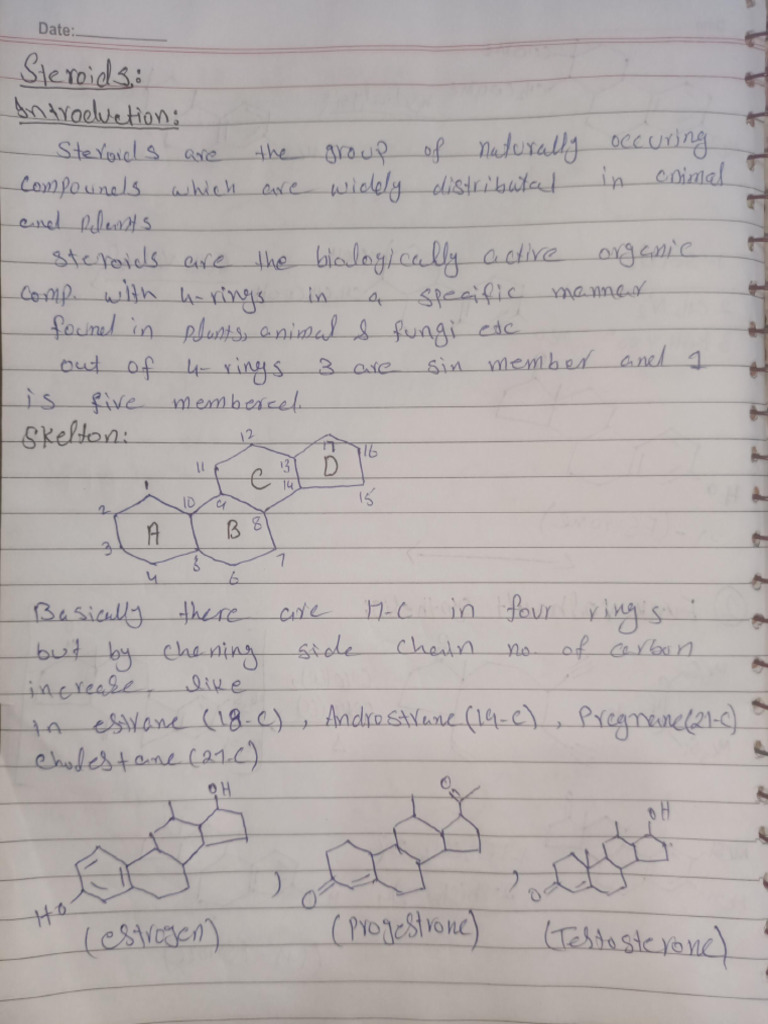 Steroids Intro Classification | PDF Steroids Intro Classification | PDF