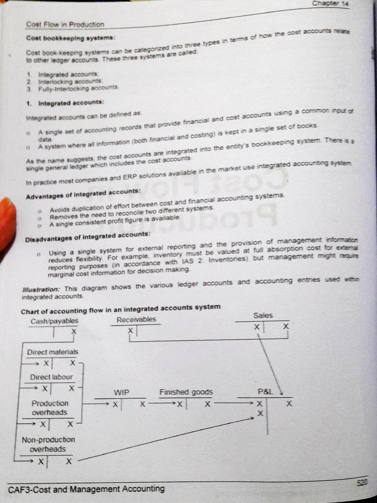 CAF3-Cost Flow in Production | PDF