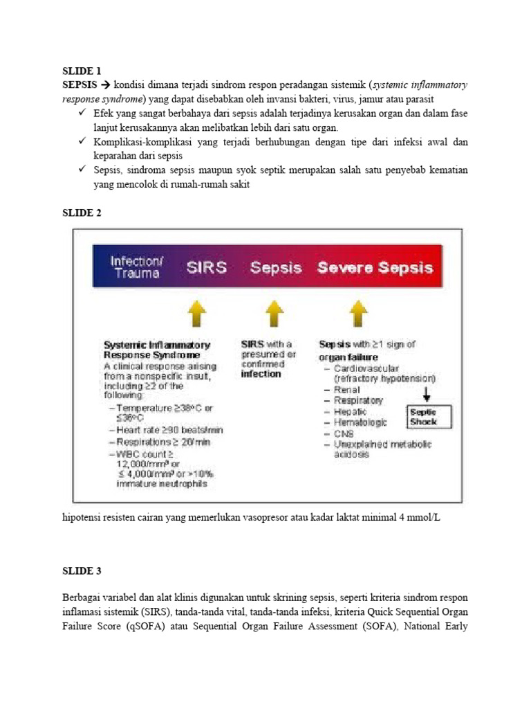 Panduan Resusitasi Sepsis dan Syok Septik | PDF | Kesehatan Holistik ...