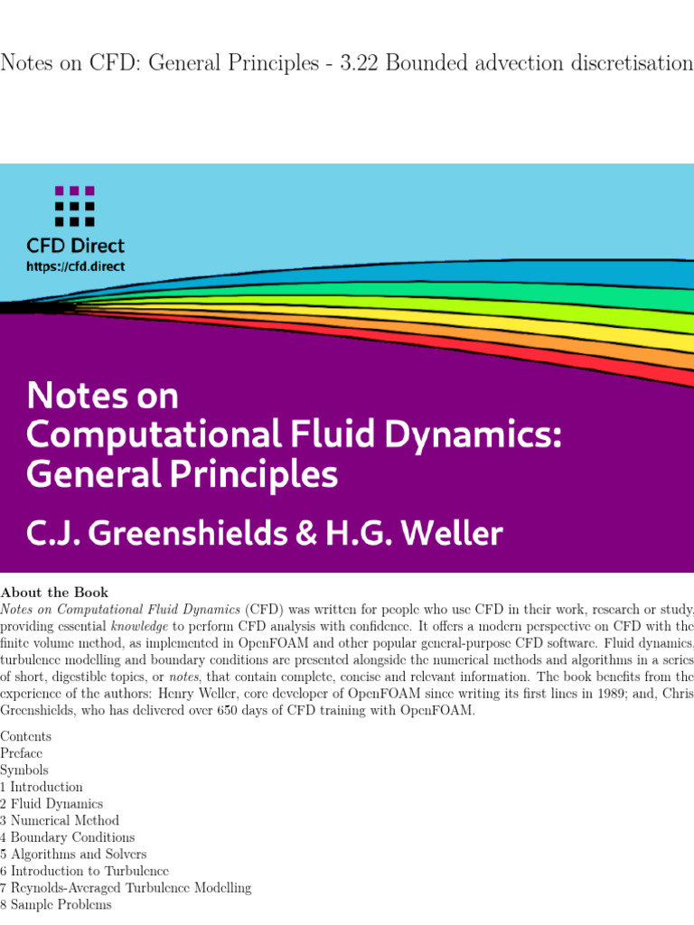 Notes On CFD General Principles - 3.22 Bounded Advection Discretisation ...