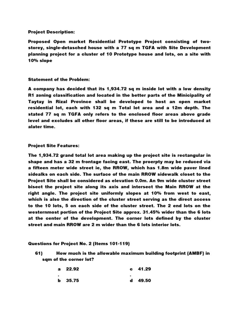 Open Market Residential R1 | PDF | Buildings And Structures