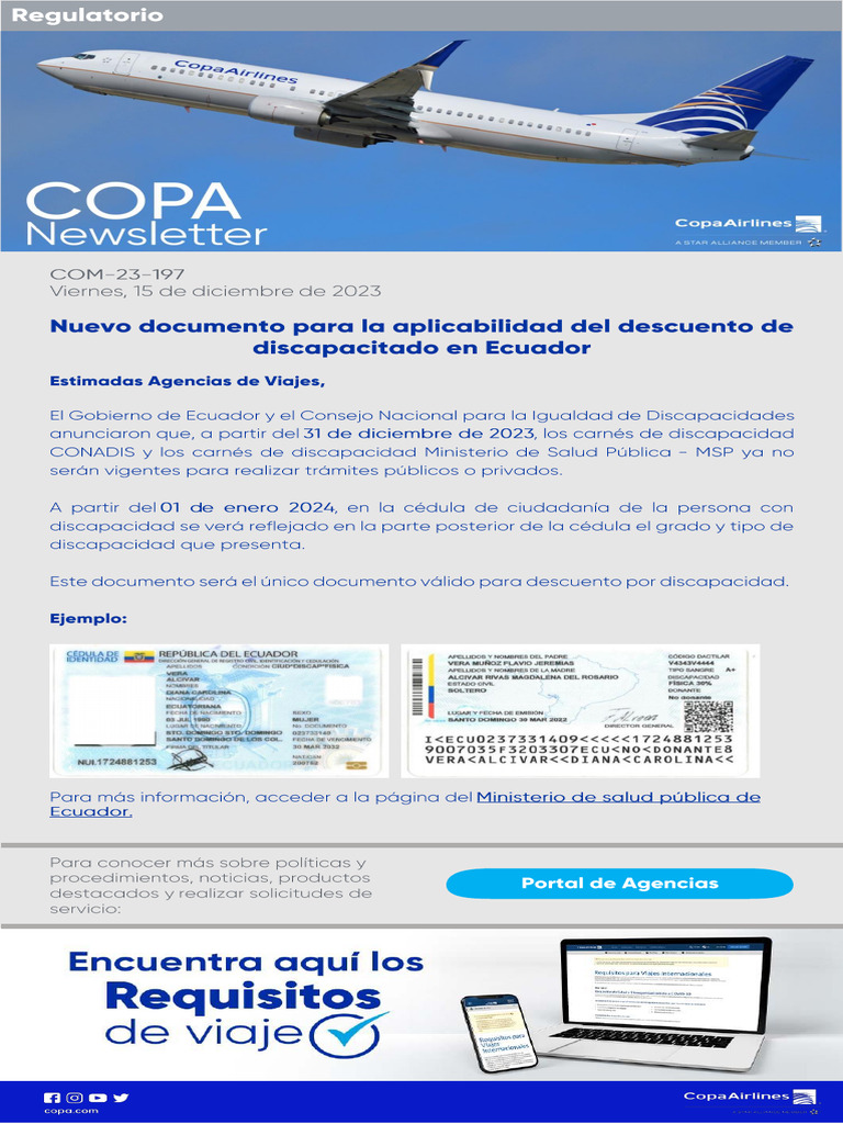 ESP-COM-23-197-Nuevo-documento-para-la-aplicabilidad-del-descuento-de-discapacitado-en-Ecuador | PDF