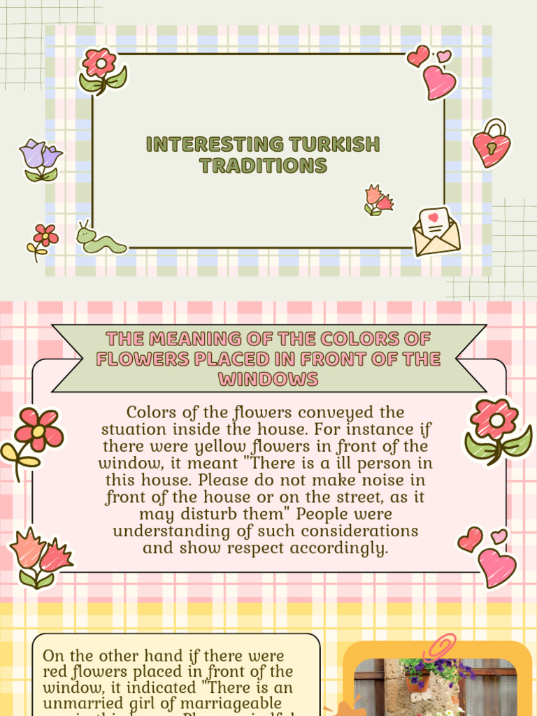 Turkish Flower Color Traditions | PDF