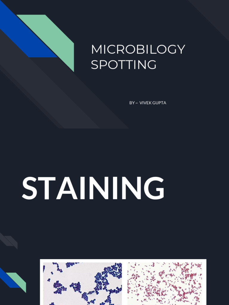 microbilogy-spotting | PDF | Growth Medium | Agar