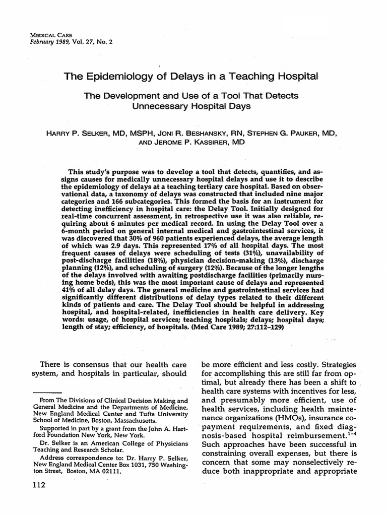 Selker, Harry 1989 | PDF