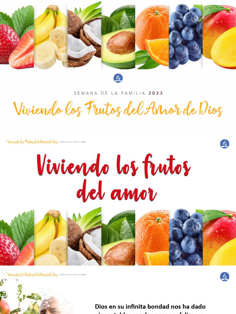 Frutos del Espíritu Santo en la Vida Cristiana | PDF | Amor | Cristo ...