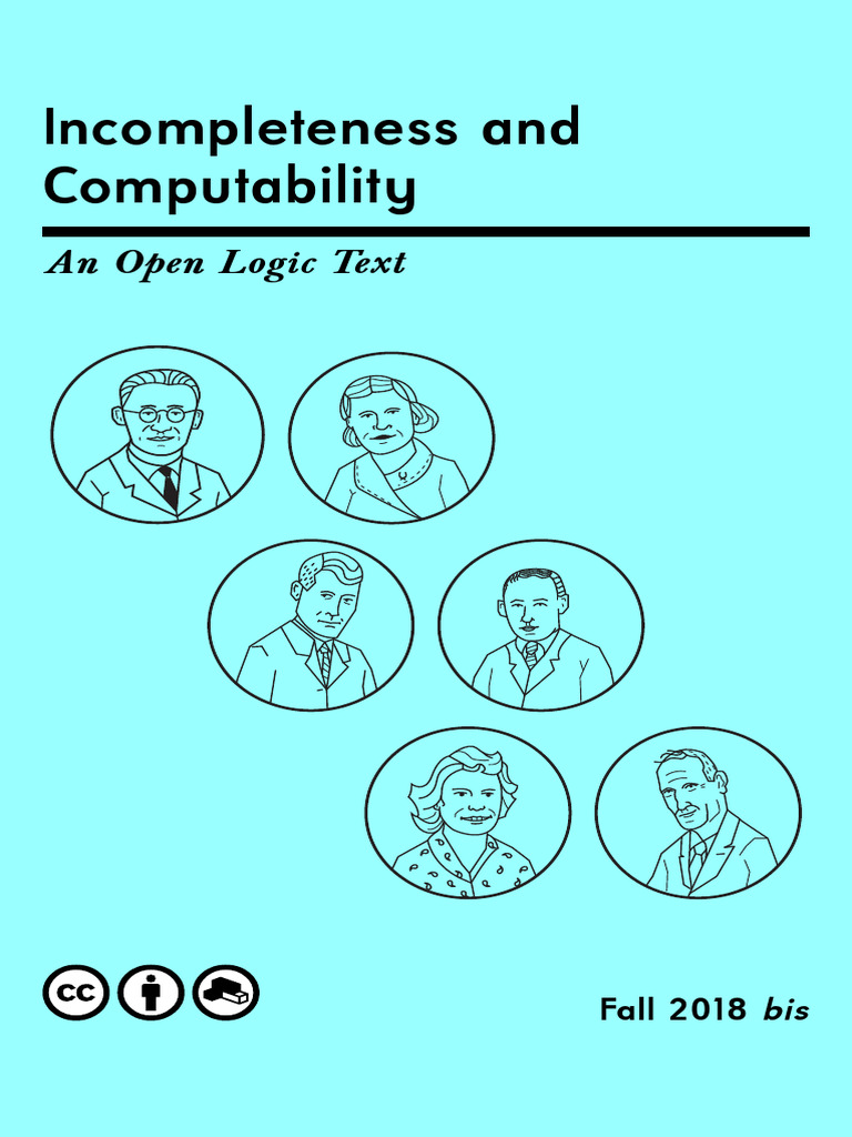 Open Logic - Incompleteness and Computability | PDF | Axiom | Mathematical Logic