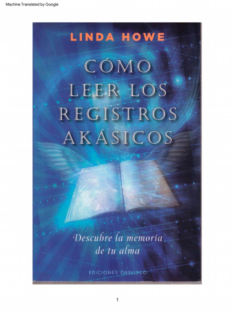 Como Leer Los Registros Akasicos - Linda Howe.pdf (Traduzido) | PDF | Tempo | Deus