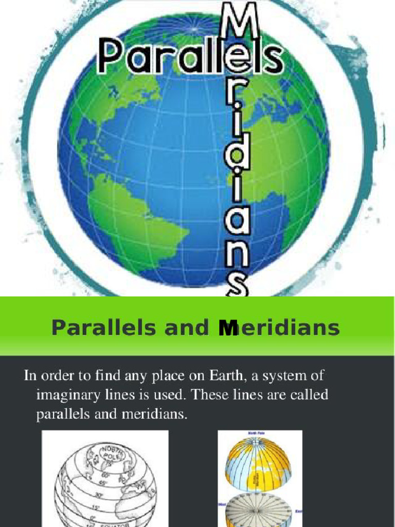 Understanding Parallels and Meridians | PDF | Equator | Longitude