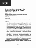 BHATTACHERJEE.A. 2001.understanding Information Systems Continuance - An Expectation ...