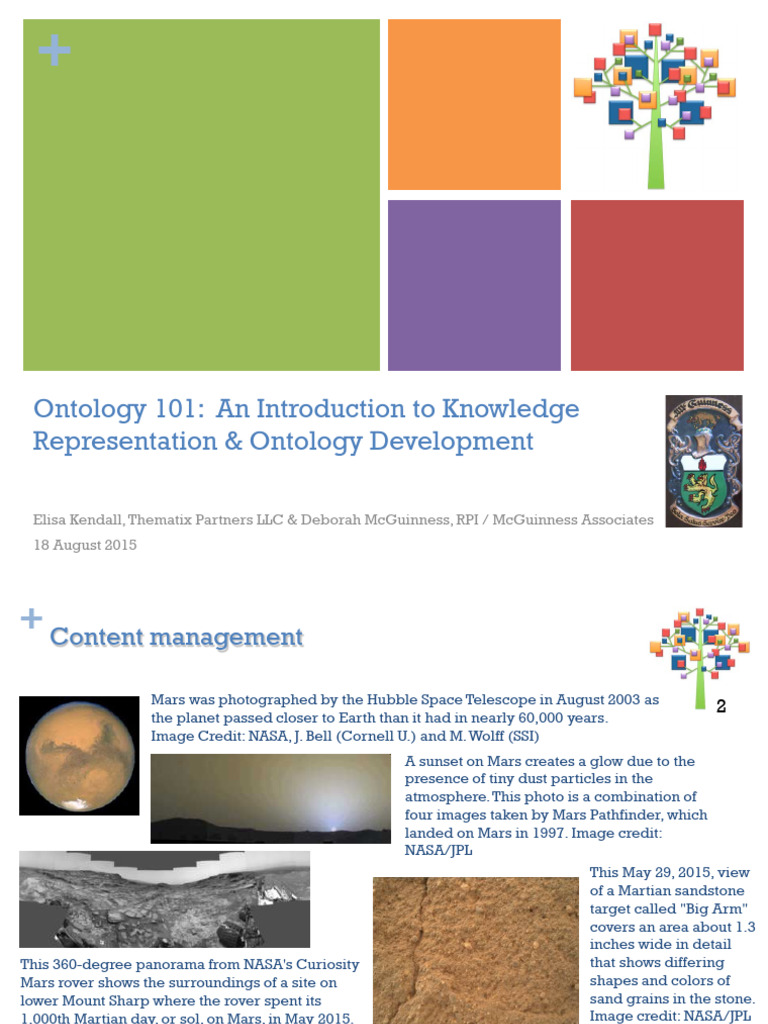 Ontology 101 An Introduction To Knowledge Representation & Ontology | Download Free PDF ...