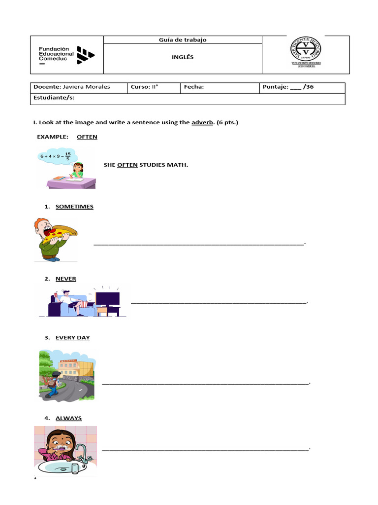 Guía Evaluada Ii Medio | PDF