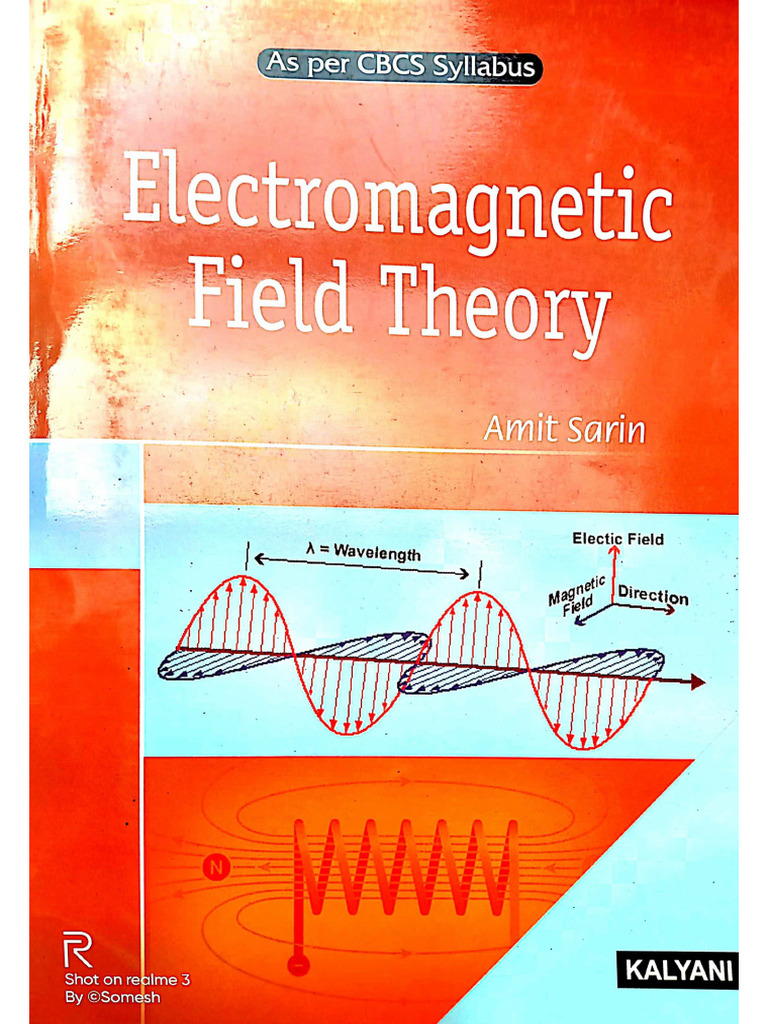 Amit Sarin - Electromagnetic Field Theory-Kalyani Publishers (2019) | PDF
