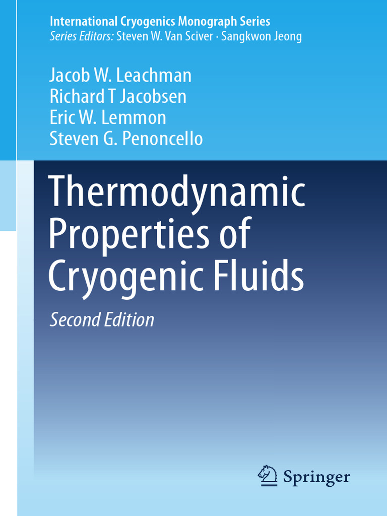 Thermodynamic Properties of Cryogenic Fluids | PDF | Temperature | Heat ...
