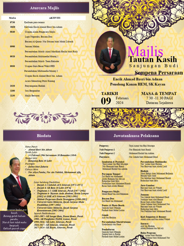 Buku Program Persaraan | PDF