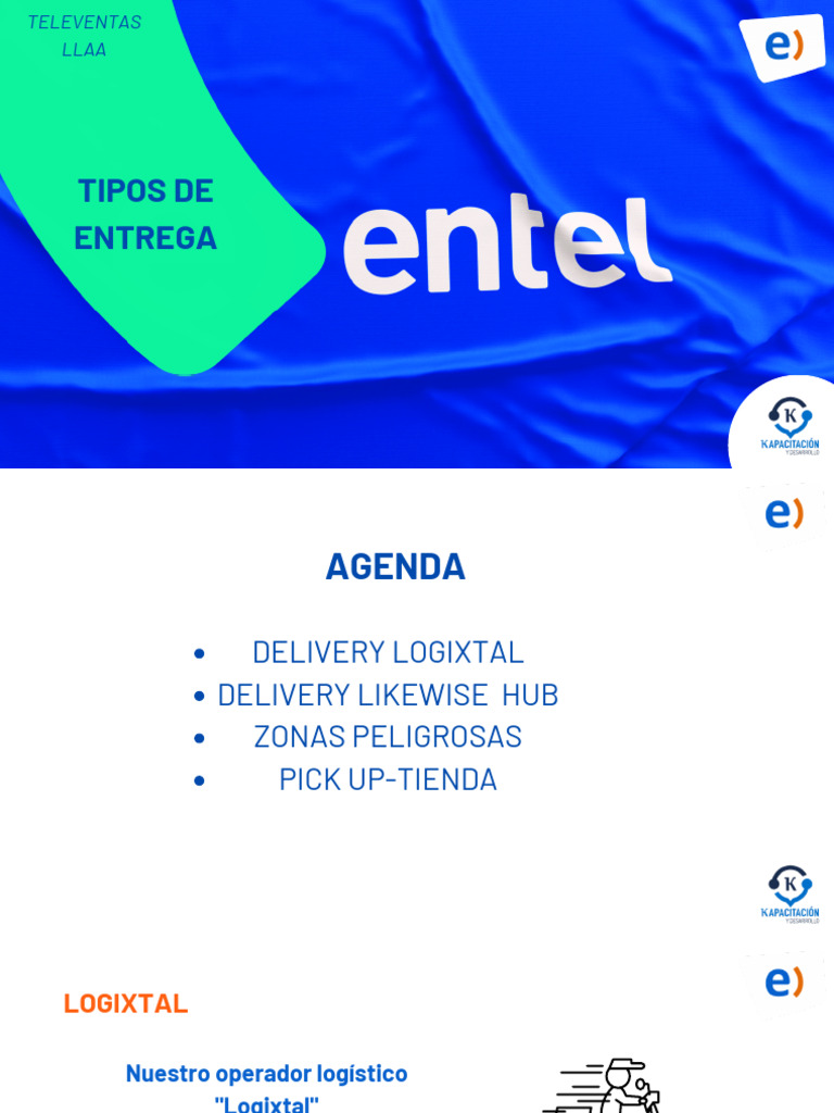 Tipos de Entregas(Logixtal Hub Pick | PDF