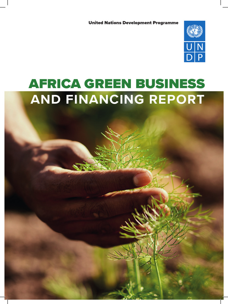 Africa Green Business and Financing Report | PDF | Sustainability ...