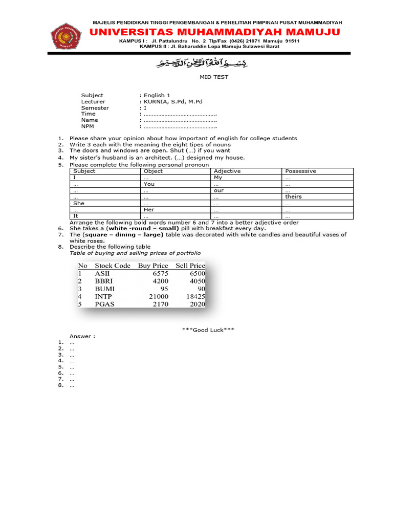 5574 1668136215 Mid Test0001 | PDF