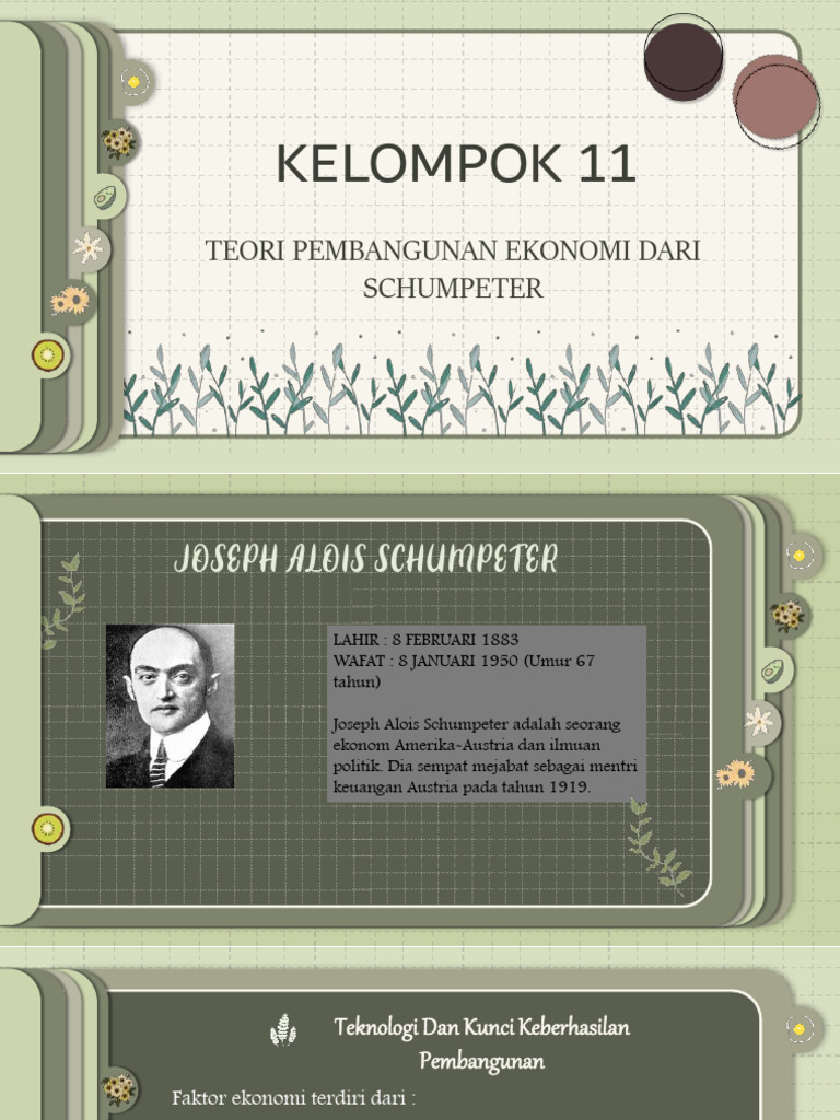 5579 1671803774 Teori Schumpter | PDF