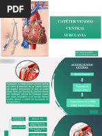 Catéter Subclavio: Abordaje Infraclavicular | PDF | Embolia | Vena