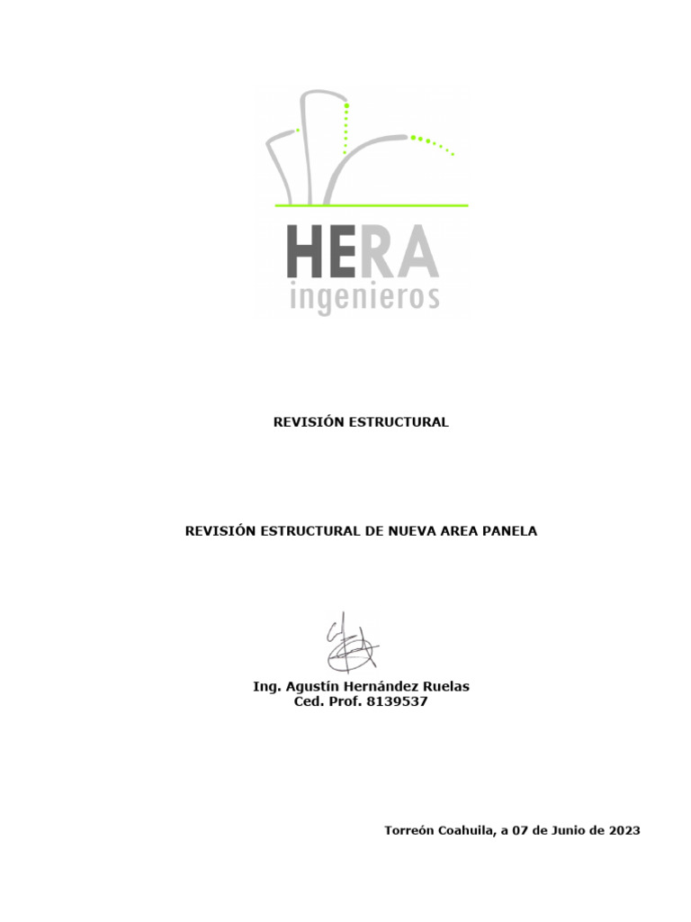1088-NUEVA AREA PANELA Rev - B | PDF | Ingeniería estructural