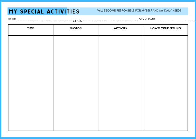 P5 - Daily Activity Log | PDF | Career & Growth | Self-Improvement