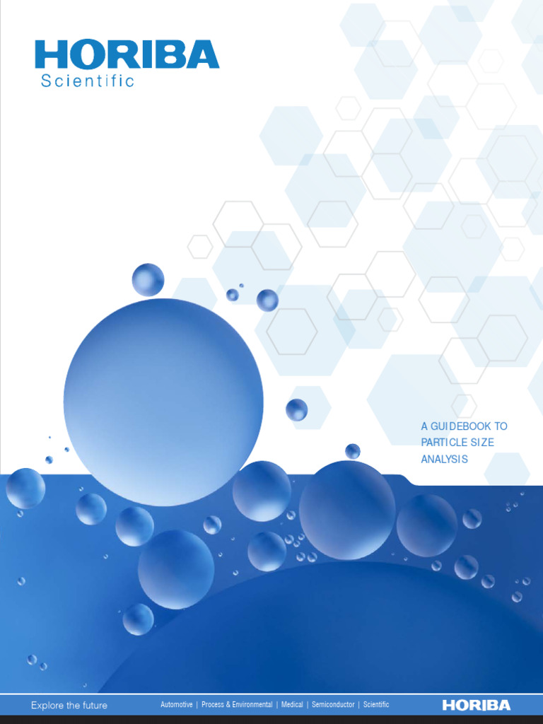 HORIBA_A Guidebook to Particle Size Analysis - 2022 | PDF | Particle Size Distribution | Mean