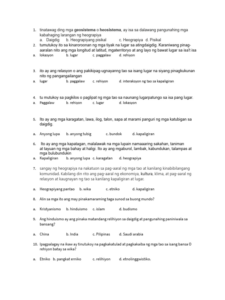 Examination First Grading | PDF