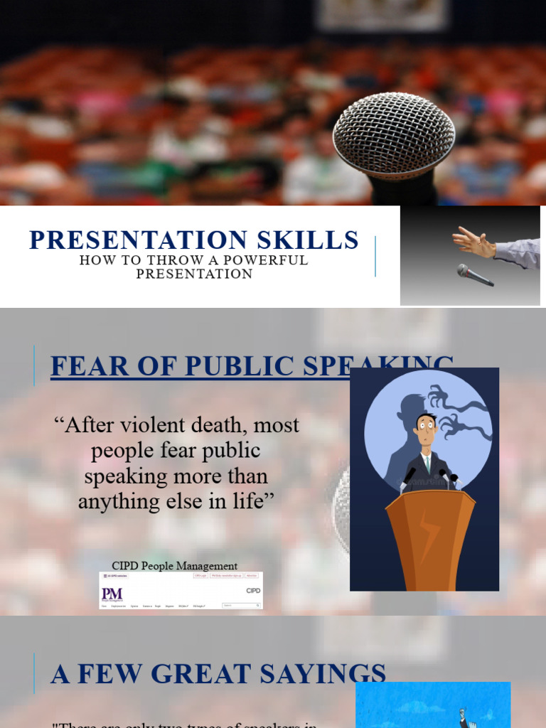 Mastering Effective Presentation Skills | PDF