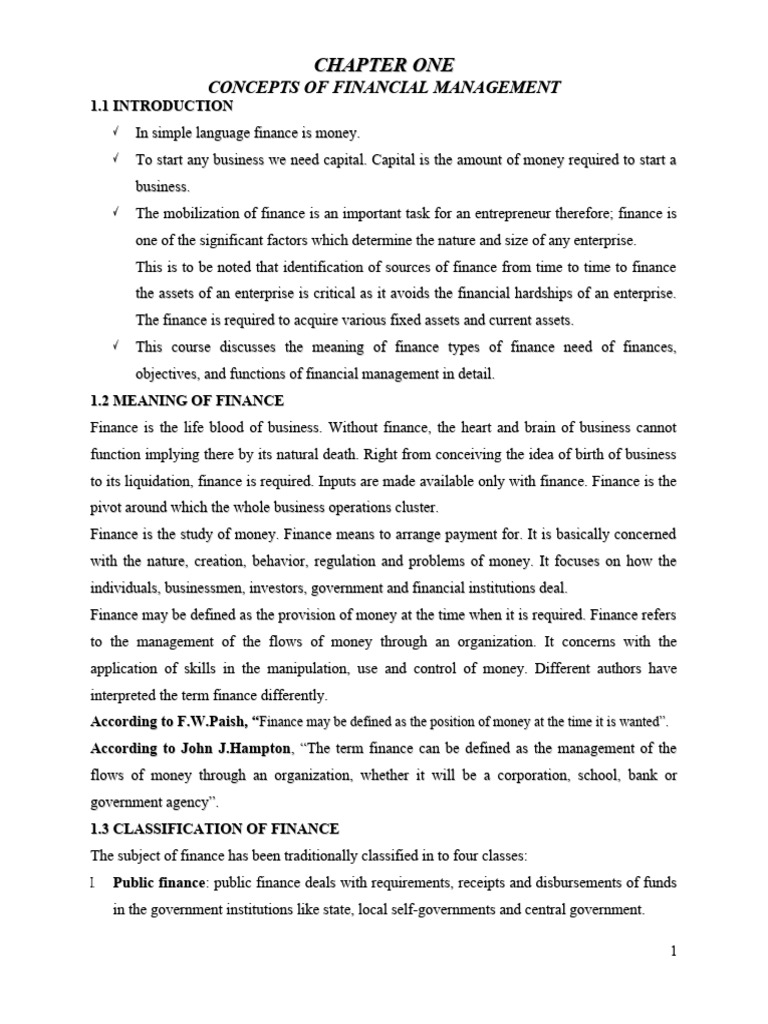Unit 1 - Introduction To Finance | PDF | Net Present Value | Preferred ...