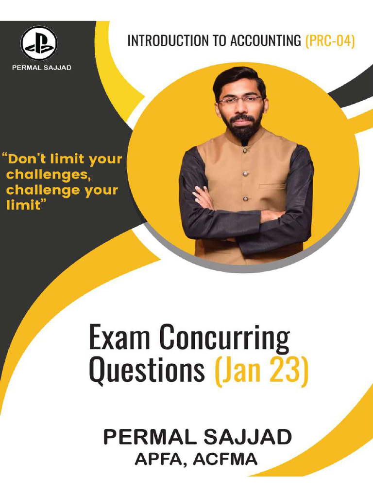 ITA Questions Jan 23 by Permal Sajjad | PDF