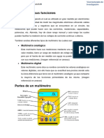 2-Partes Del Multímetro | PDF