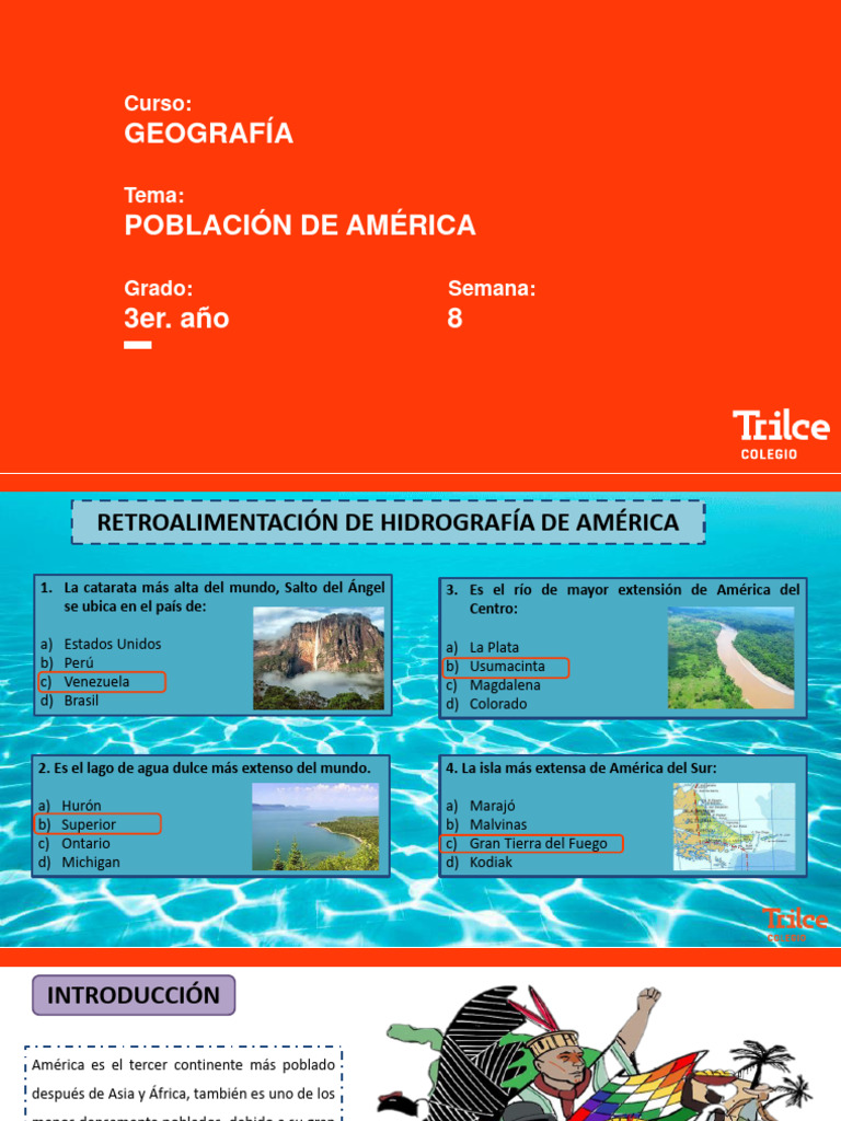 Geografía y Demografía de América | PDF | Américas | Haití