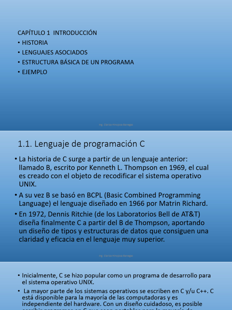UNIDAD 1. INTRODUCCION A LAS ESTRUCTURA DE DATOS | PDF | Lenguaje de ...