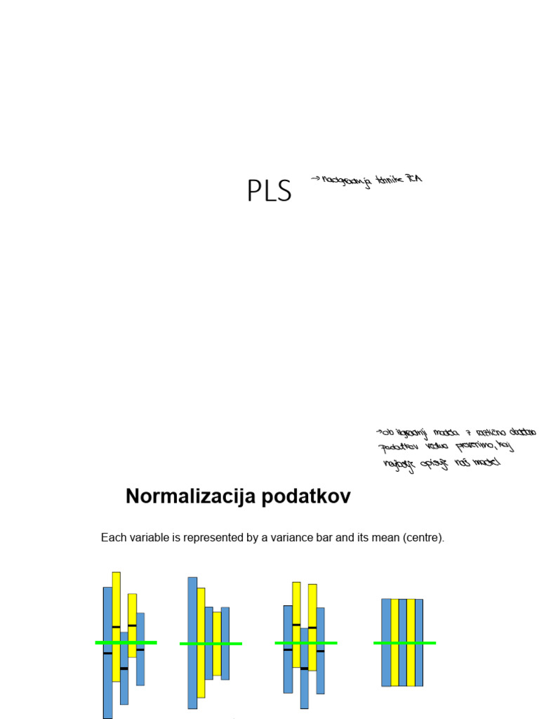 Predavanje PLS | PDF | Principal Component Analysis | Interpolation